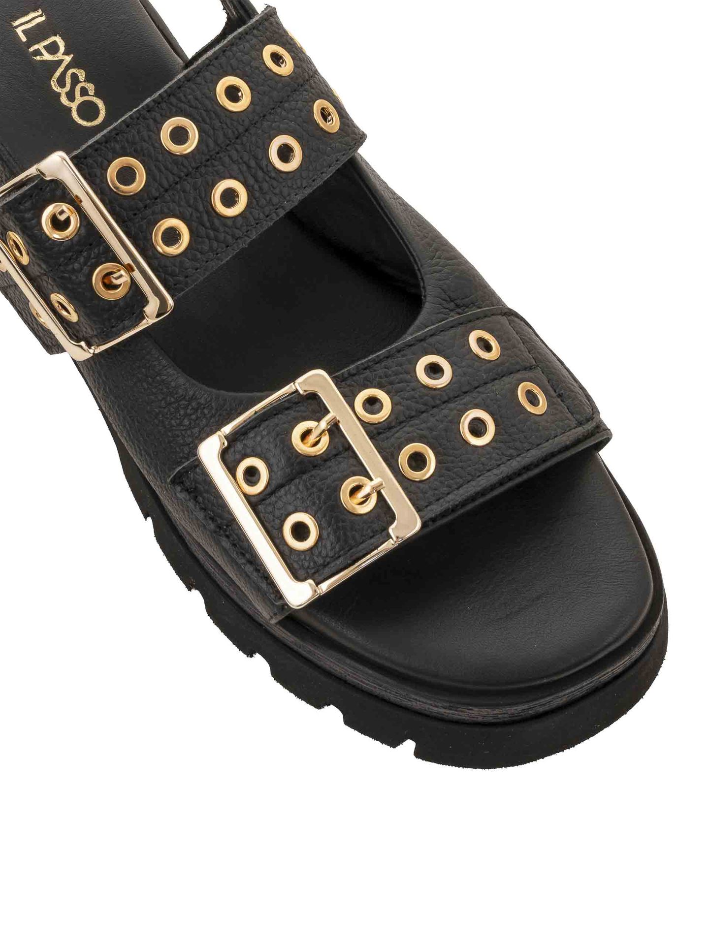 Sandale femei IL PASSO RELLA - Negru - IL PASSO - IL PASSO